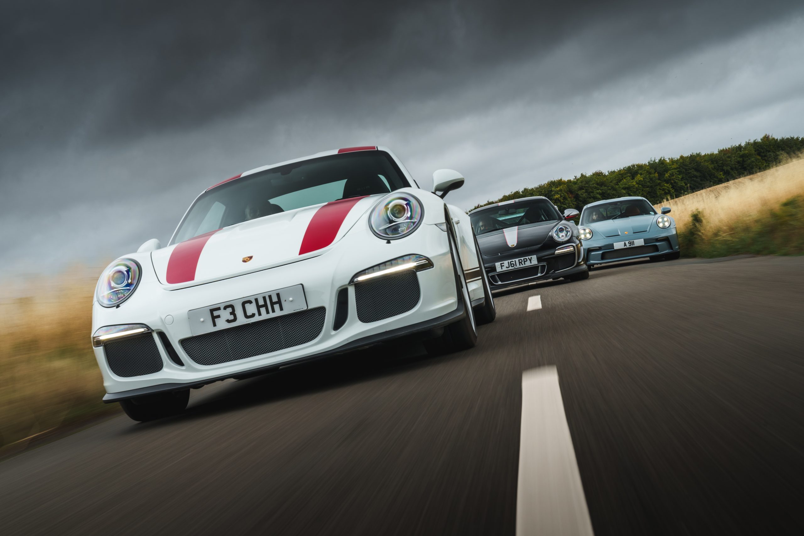 First Among Equals: Porsche 911 GT3 RS 4.0 v 911 R v 911 S/T - The ...